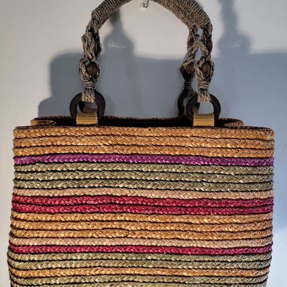 croft & barrow | Bags | Croft Barrow Straw Purse Euc Boho | Poshmark